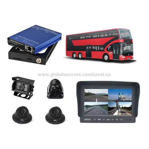 Fleet Management Car Black Box Mini Size Mobile Dvr,4-ch 1080p Camera ...