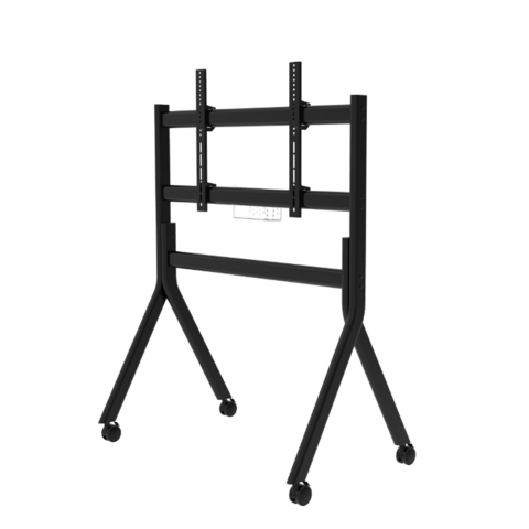 Space-saving Tv Trolley - Slim Design Rolling Cart For 42-95" Flat ...