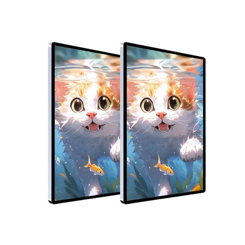 50 Inch Wall Mounted Smart Advertising Display With Remote Control And ...