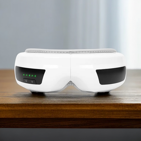 Wireless Heated Eye Massager With Air-compression Tech Rechargeable ...