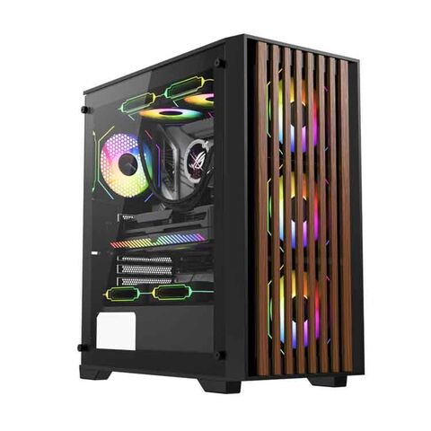 Atx Itx E-atx Matx Gaming Pc Case With Tempered Glass Towers For ...