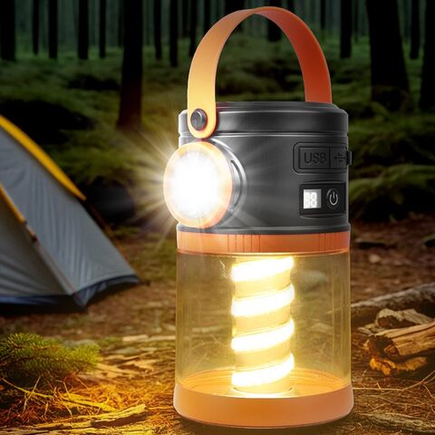 Multi-function Outdoor Portable Solar Charging Camping Light Dual Light ...