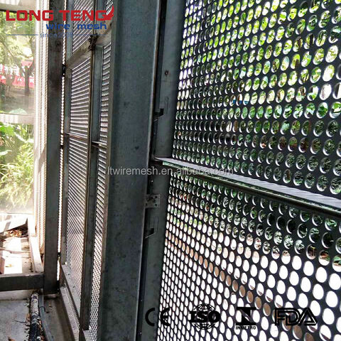 High Quality Perforated Metal Plate Galvanized/pvc Coated Perforated ...