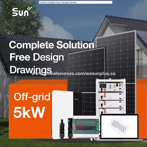 Bulk Buy United States Wholesale Sunplus Design Scalable Solar Storage ...