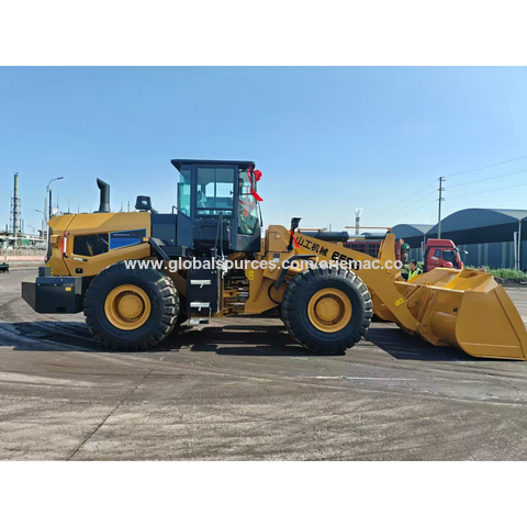Brand New Hydraulic 5.5 Tons Heavy Wheel Loader Sem656g For Hot Sale ...