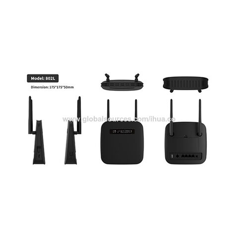2025 4g Cat6 Ac1200 Wireless Dual Band Gigabit Router Sim Card Battery ...