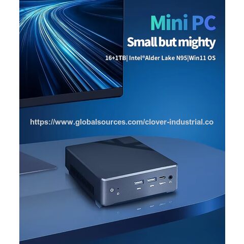 N95 Cpu Mini Pc With Dual Displayport Output, 16gb Ddr4 Ram, Ultra ...