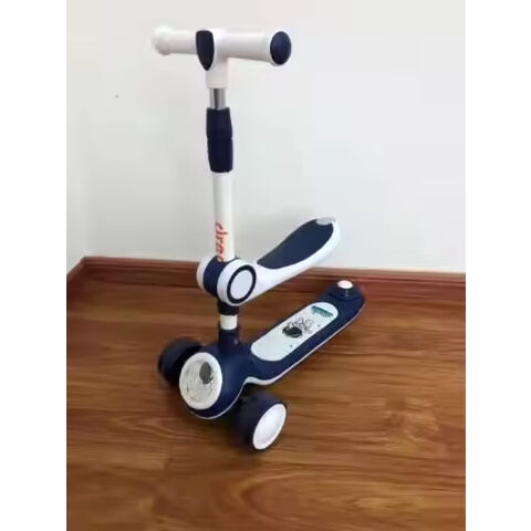 New Model Baby Scooter With Seat And Push Handle Plastic With Pu Light ...