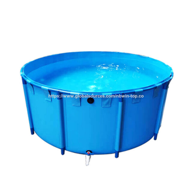 Beach Side Round Rust Resistant Metal Frame Above Ground Pool, Round ...