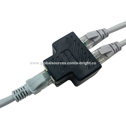 Bulk Buy China Wholesale 1 To 2 Splitter Connector Adapter Rj45 8p8c ...