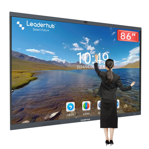 Leaderhub Innovative 75 Inch Touch Screen Smart Board With Multi-os ...