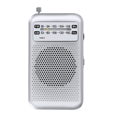 Portable Radio Am Fm With Long Range Reception,2aa Battery Operated ...
