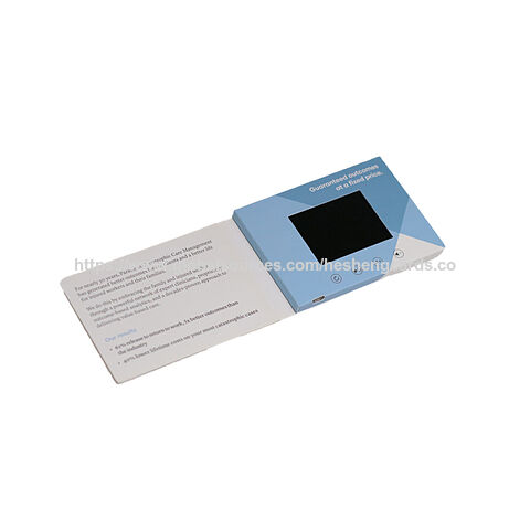 2.4 Inch Video Record Chinese Homemade Brochure Video Card Manufacturer ...