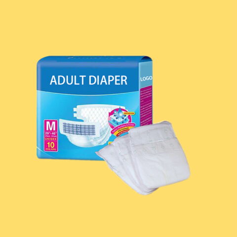 Oem Custom Adult Diapers Ultra Thin Cotton Non-woven Fabric Printed For ...