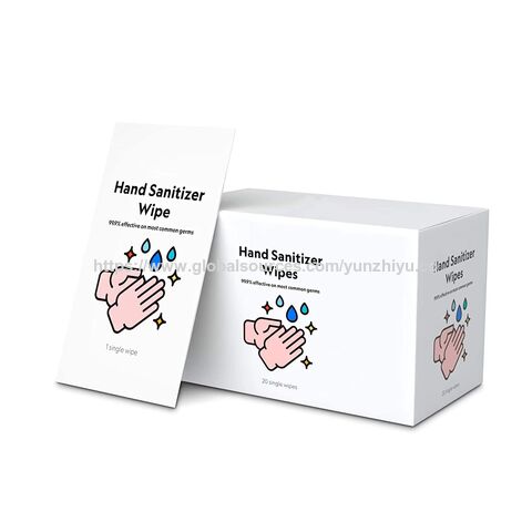 Oem Brand Individual Wrapped Hand Sanitizer Wipes Disposable ...