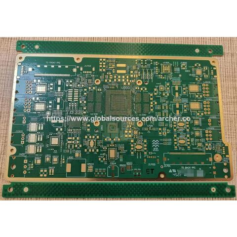 Telecom Protection Pcb: 12 Layer, I-tera Mt40, Immersion Gold, 3/4mil ...