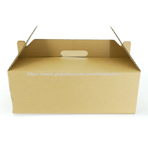 Buy China Wholesale Eco- Friendly Custom Printed E-flute Corrugated ...