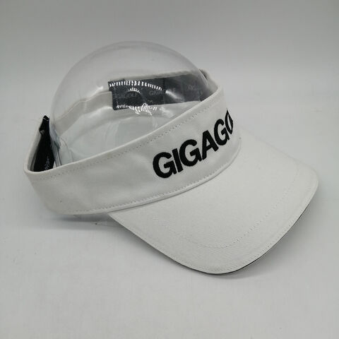 Cotton Visor Cap With Embroidered Logo, Lightweight Performance Sports ...