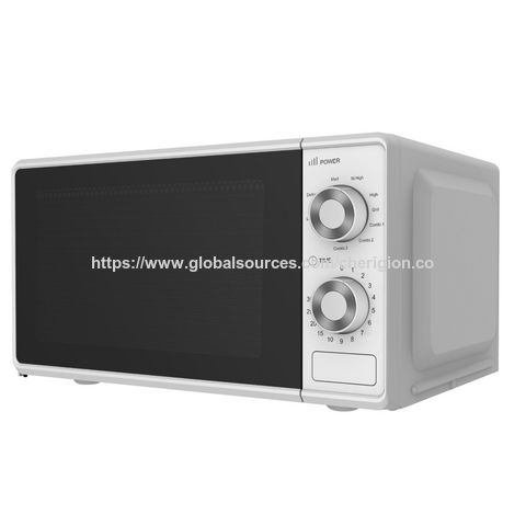 20l Mechanical Microwave Oven With Push Button Door And Defrost ...