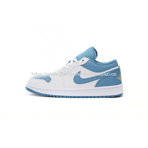 Air Jordan 1 Low Top Sneakers Sky Blue - China Wholesale Air Jordan 1 ...