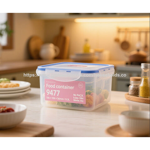 Bulk Buy China Wholesale Food Grade Square Reusable Food Container For ...