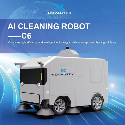 Autonomous Road Sweeper Robo Waterproof For Highway Maintenance - China ...