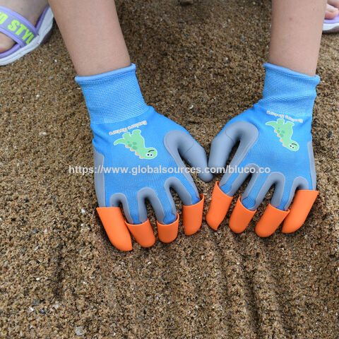 Kids Claw Gloves For Digging, Garden & Beach Play Gloves With Abs Claws ...
