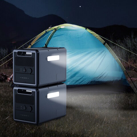 Customizable Off Grid Rechargeable Electric Outdoor 4800w Lifepo4 Solar ...