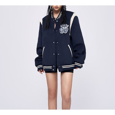 Buy China Wholesale Custom Unisex Couple Varsity Jacket & Varsity ...