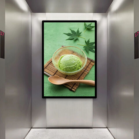 Factory Advertising Screens Elevators Digital Signage Display Elevator ...