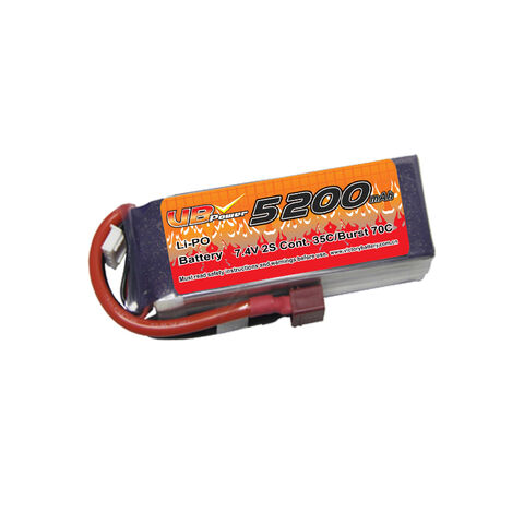 5200mah 35c 2s 7.4v Rc Model Battery - Wholesale China Rc Model Battery ...