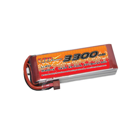 3300mah 45c 4s 14.8v Rc Model Battery - Expore China Wholesale Rc Model ...