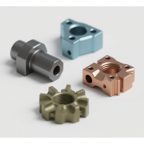 Custom Color Anodized Cnc Machining Services For Titanium Alloy Bronze ...