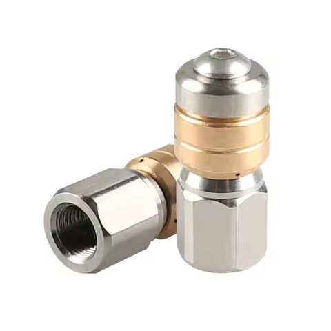Bulk Buy China Wholesale Sps 1/8" Rotating Sewer Jetting Nozzle With 3 ...