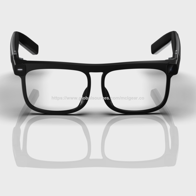 Qualcomm Wearable 12mp Ai Smart Camera Glasses With Realtime ...