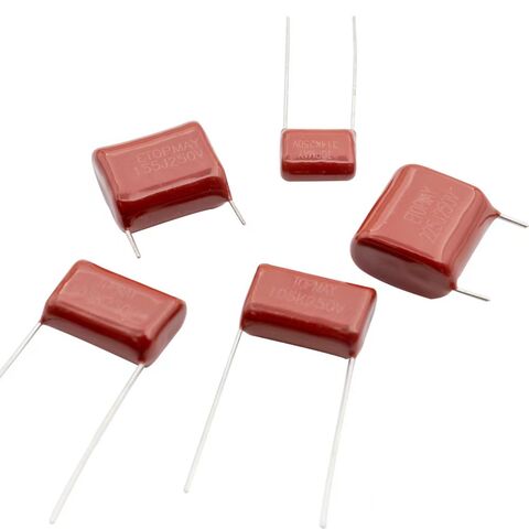 105k250v Brown Color Metallized Polyester Film Capacitor (cl21) Used ...