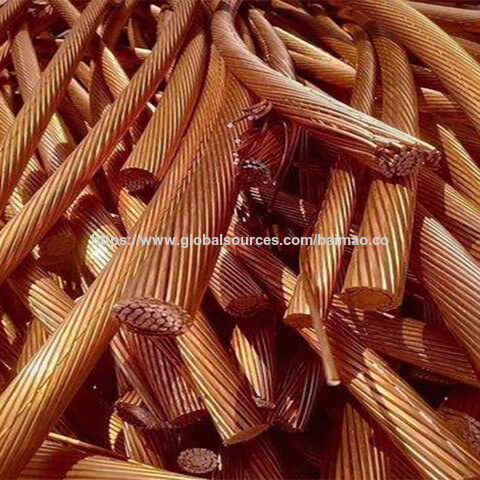 High Quality Copper Scrap Wire From Factory, 99.95% To 99.99% Scrap ...