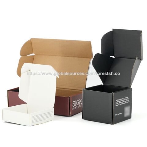 Factory Custom Luxury Clothes Packaging Corrugated Paper Shipping ...