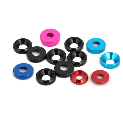 Cnc Anodized Color Countersunk Washers Stainless Steel Aluminum M3 M5 ...
