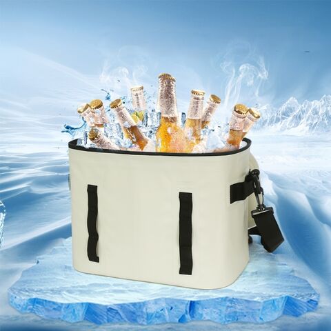 Soft 24 Cans Food Grade Portable Personalized Thermal Insulated Ice Bag ...