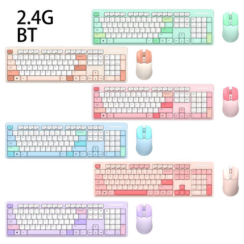 Wholesale Factory Price 104 Keys Full Size Slim 2.4g Wireless Bt ...