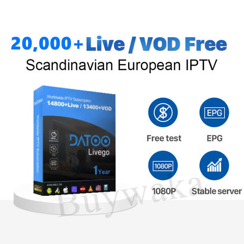 Buy China Wholesale Global 4k Datoo Livego Iptv Subscription 12 Months ...