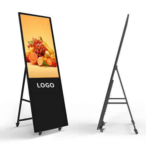 Factory Price Movable Digital Signage Folding Street Advertising ...