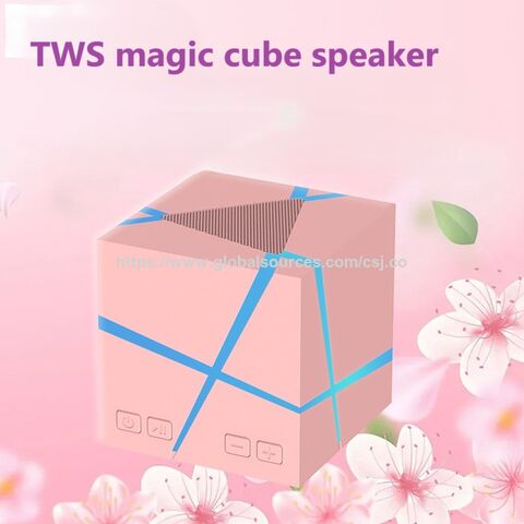 Hot Selling Portable Mini Rgb Cube Wireless Magic Bluetooth Speaker ...