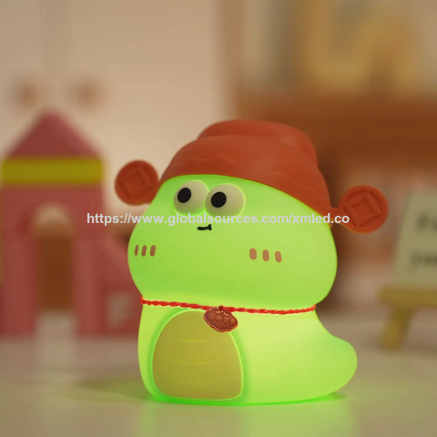 Bulk Buy China Wholesale Creative Snake Led Night Light Mini Round ...