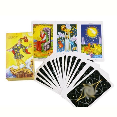 Personalized Tarot Cards Set With Guidebook And Cardboard Box $0.7 ...