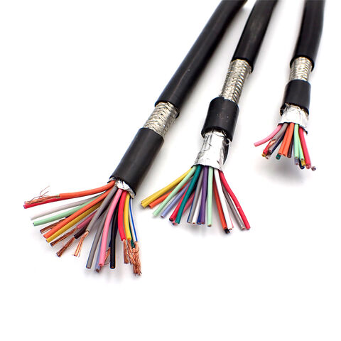 Customization Ul2095 Pvc Industrial Control Cable 22awg 24awg 26awg 28awg Bare Copper Multi-core ...