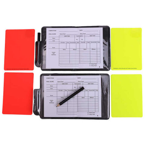 Football Referee Red And Yellow Cardshigh-quality Football Referee Card ...