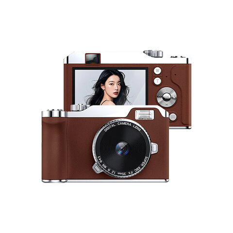 New Ccd Hd 4k Digital Camera Dual Lens Photography Device Student Kids ...