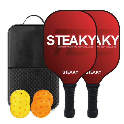 Usapa Certified Glass Fiber Glass Peak Racket Set Includes 2 Peak ...